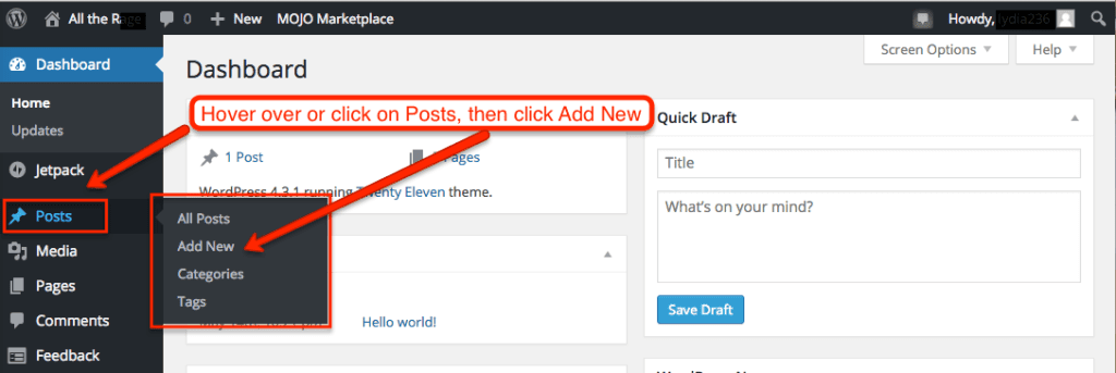 How To Create A Post In WordPress (Step By Step)